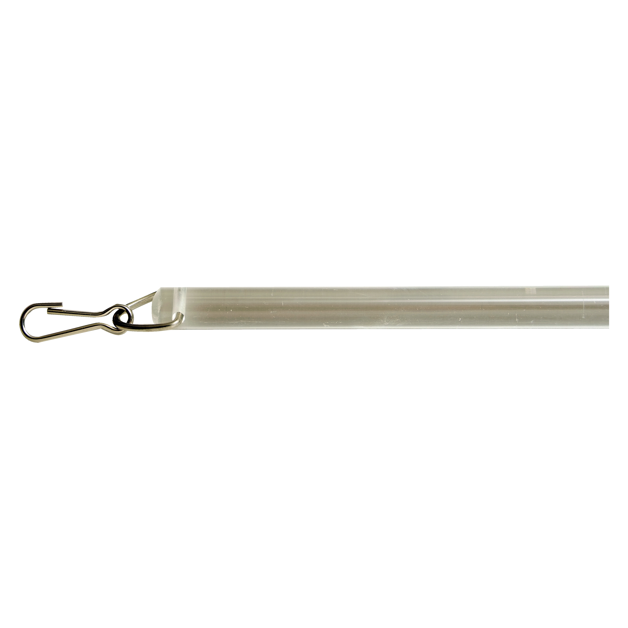48" CLEAR BATON WITH METAL CLIP - BATONS - INSTALLATION ITEMS | Drapery ...