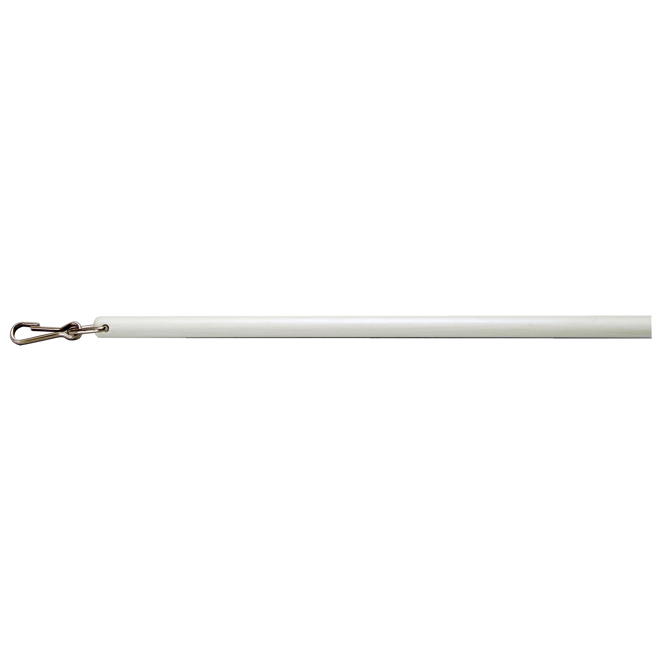 WHITE FIBERGLASS BATON WITH METAL CLIP - BATONS - INSTALLATION ITEMS ...
