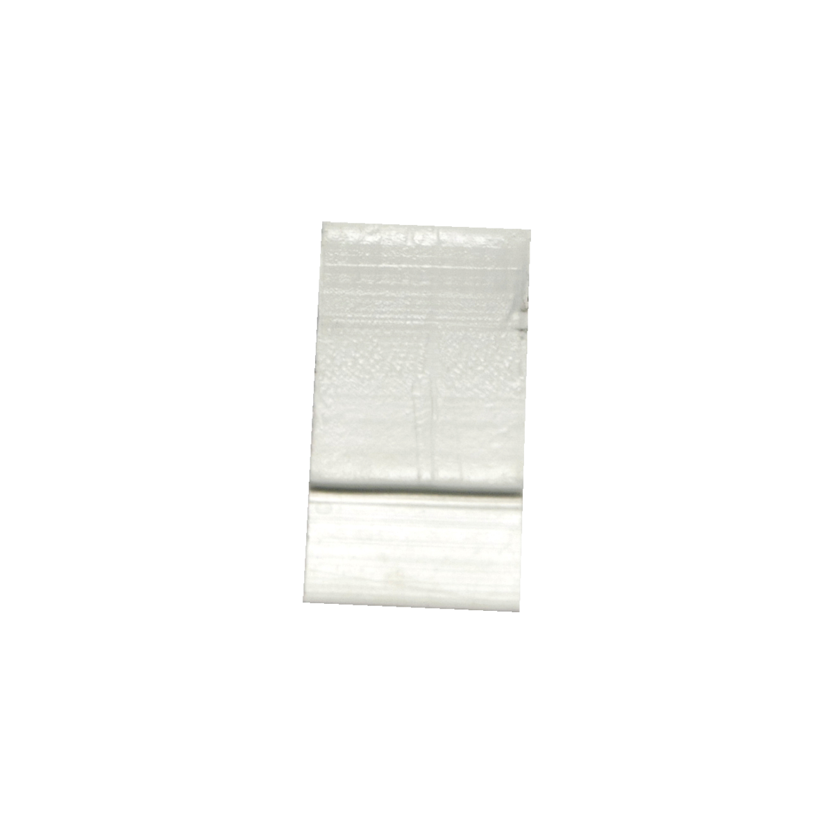 5/8" X 7/8" WHITE PLASTIC SQUARE COVERED WITH TAB -QTY 2000 - DRAPERY ...